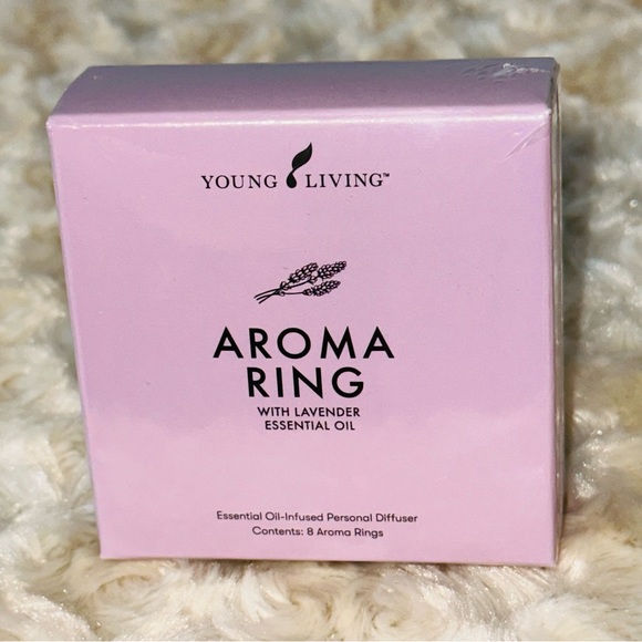 Young Living | Other | Sale 4 For 25young Living Aroma Rings 8 In Pack Infused With Lavender ...
